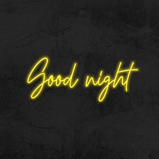 Good Night - LED Neon Sign
