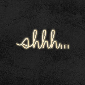 Shhh - LED Neon Sign – MK Neon