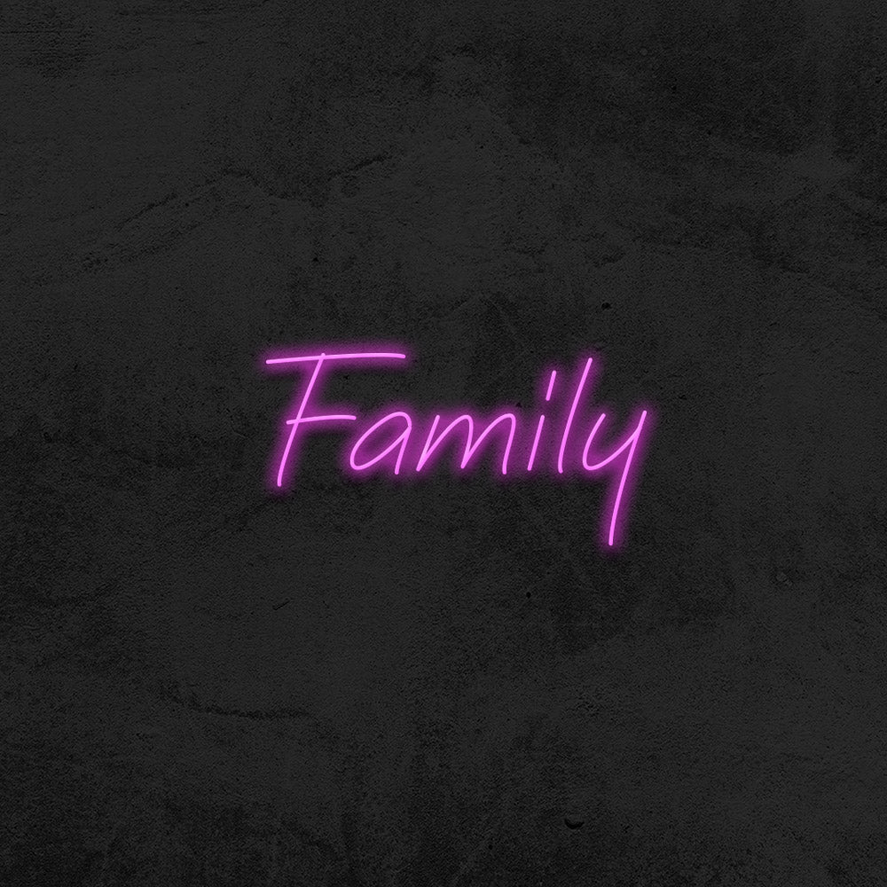 Family - LED Neon Sign – MK Neon