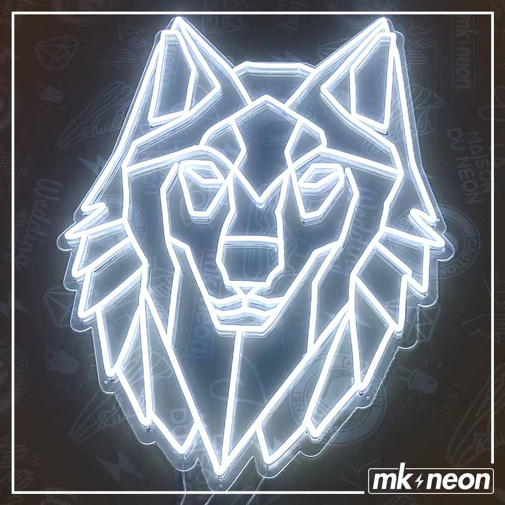Geo Wolf - LED Neon Sign – MK Neon