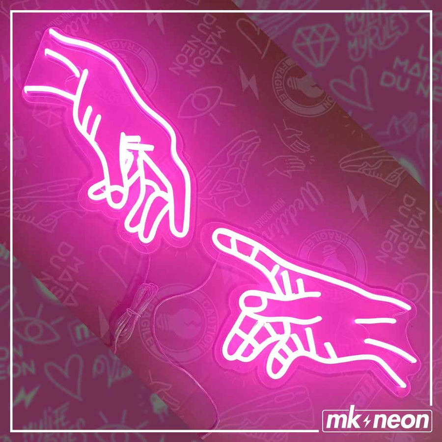 Hands of God - LED Neon Sign – MK Neon