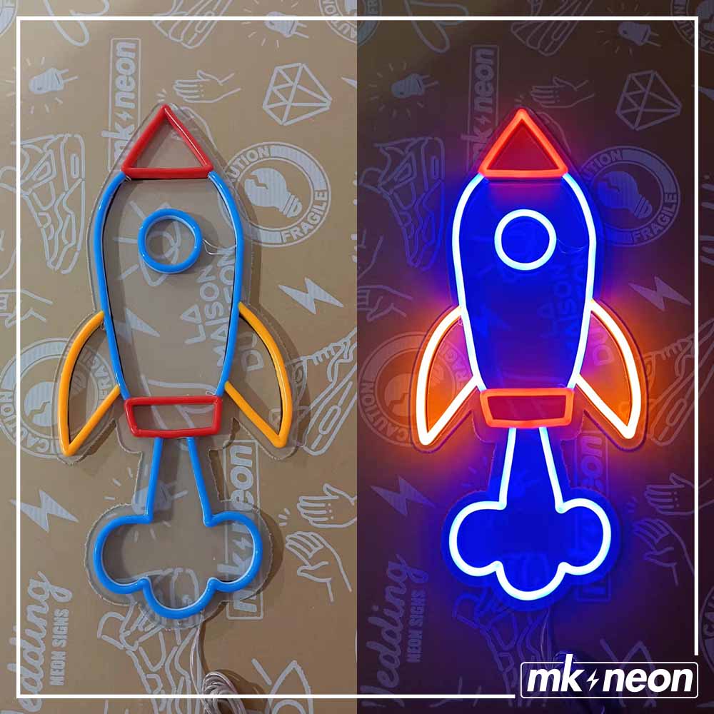 Rocket - LED Neon Sign – MK Neon