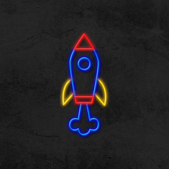Rocket - LED Neon Sign – MK Neon