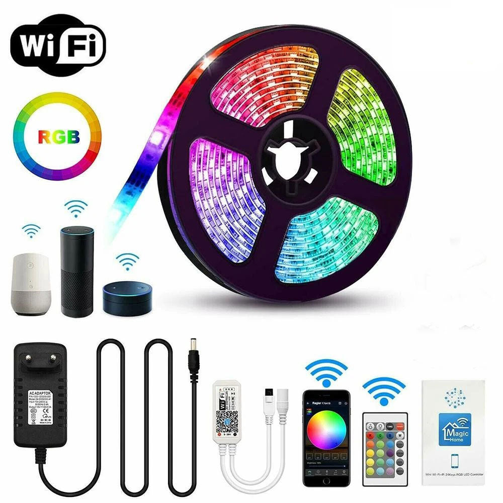 Smart Wifi LED Strip Lights – MK Neon